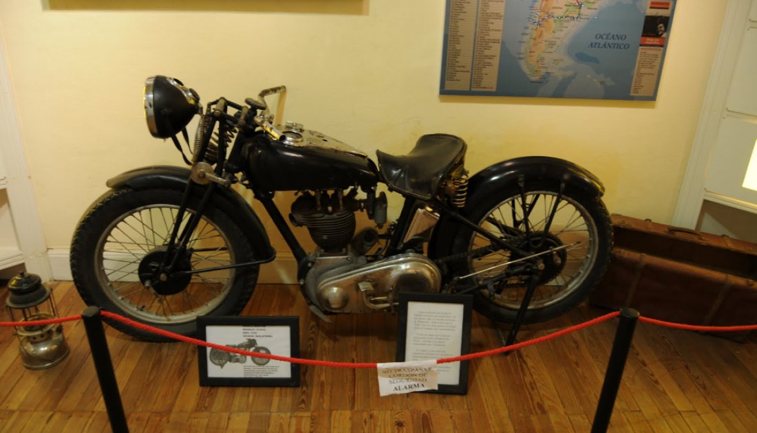 La historia de la moto de viaje del "Che" Guevara por Latinoamérica ...